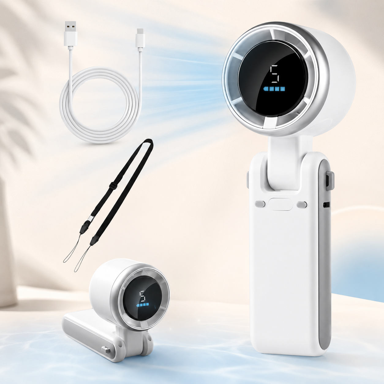 Handheld Portable Turbo Fan – GentleArabia